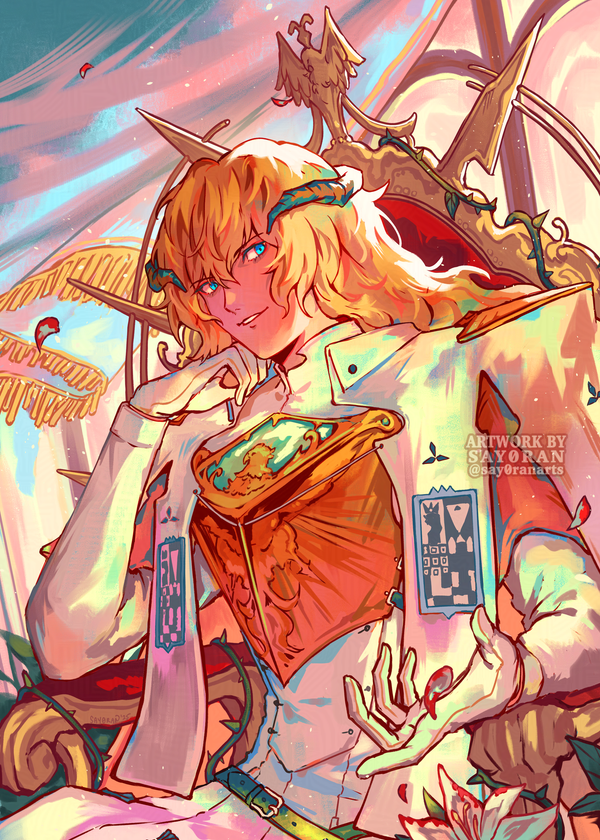 Metaphor Refantazio Louis 5x7" Mini Print – Say0ran Arts